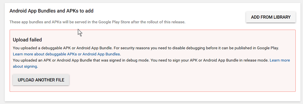 How to make Android App Bundle ( aab ) file from apk? - OpenFL Community