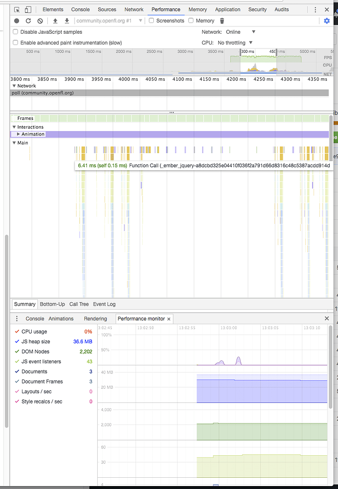 Profiling - Performance - Help - OpenFL Community